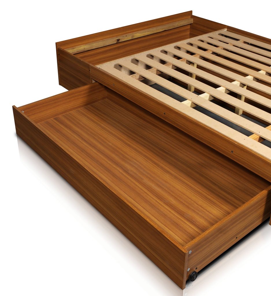 Cama “Box” Taormina, para colchon de 140 cm, con cajones. De Ricchezze ...