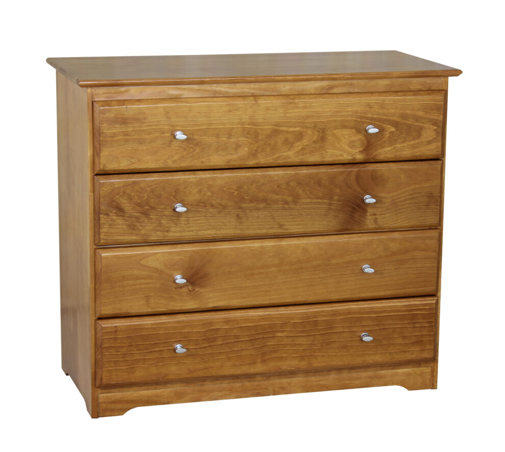 Cómoda de madera maciza, con 4 cajones. Brescia, cod. «1527», de ...